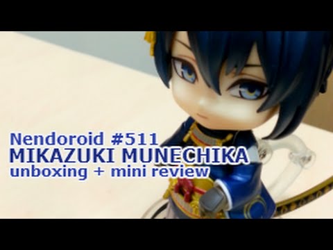 Nendoroid # 511 Mikazuki Munechika (Touken Ranbu) Unboxing and Mini ...