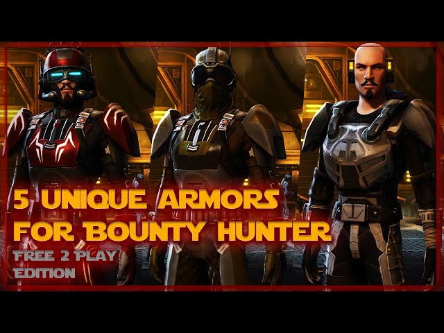 All Swtor Bounty Hunter Gear SWTOR 7.0 Combat Styles Guide | Xfire