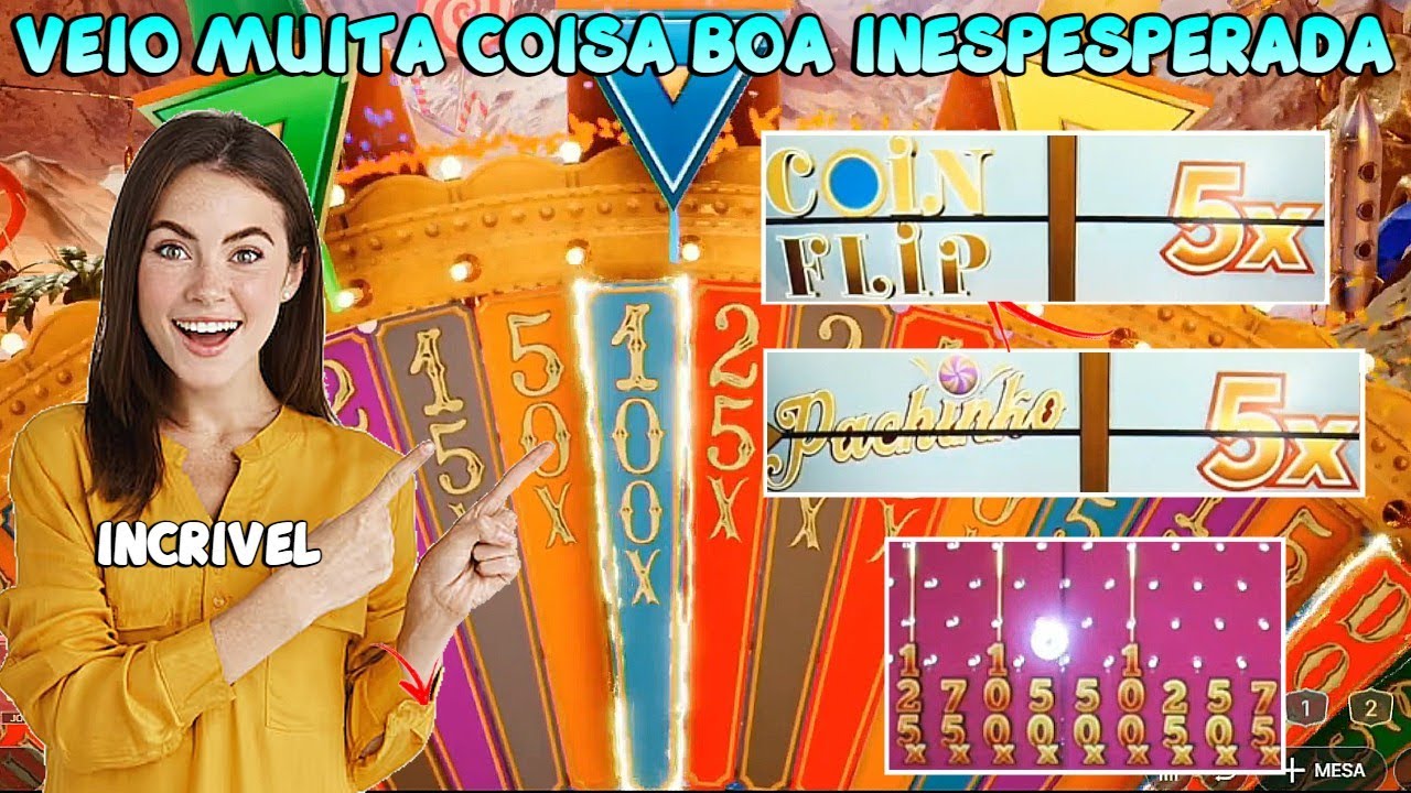 CRAZY TIME / 2 BONUS INCRIVEIS MULTIPLICADOS E UM CRAZY LINDO VIERAM ...