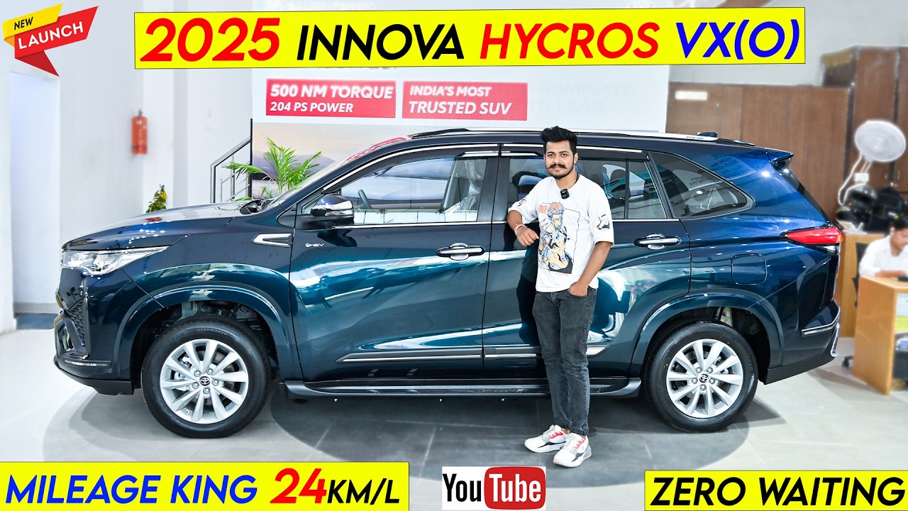 New Updates In Hycross Hybrid | All New Toyota Innova Hycross 2025 ...