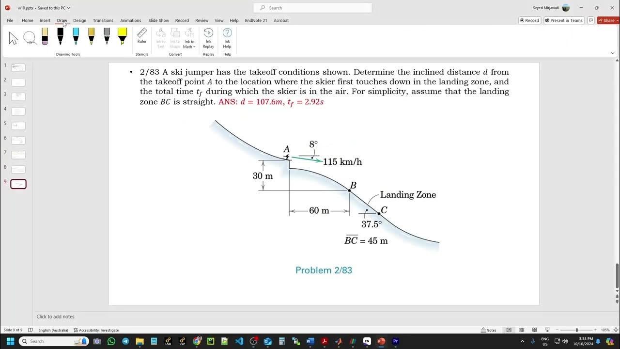 Engineering Mechanics Dynamics (8th Edition) Chapter 2 Q83 - YouTube