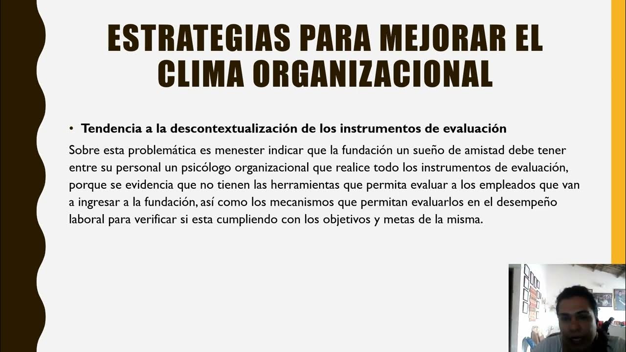 Actividad 6 Tarea Acciones y estrategias para mejorar el ambiente y el clima organizacional ...