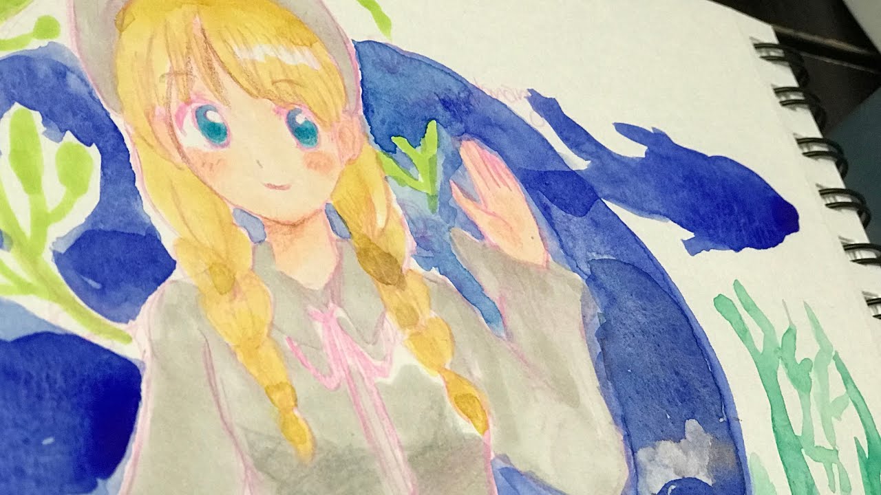 How to draw Anime Girl (Real Time) - Part One - YouTube