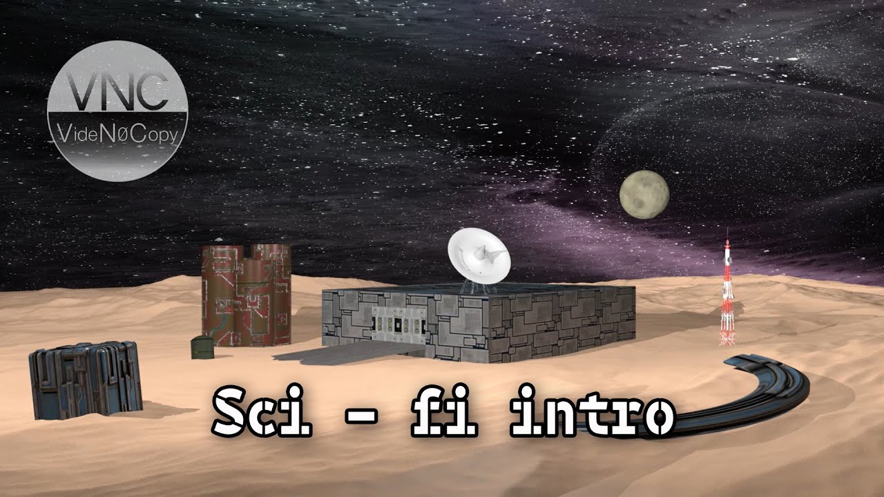 Sci - fi intro without text in 3D Green Screen - VideNoCopy No ...