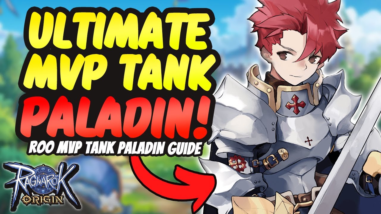 MVP FULL VIT TANK BUILD PALADIN In Ragnarok Origin! - YouTube