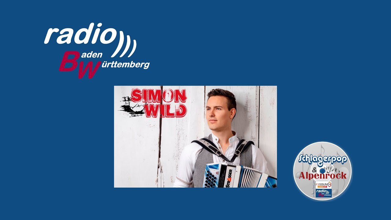 Simon Wild Studiogast bei Radio BW "Schlagerpop & Alpenrock" - YouTube