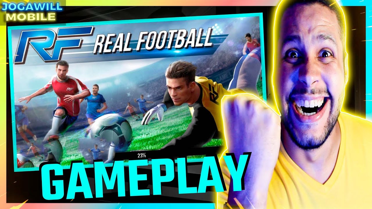 REAL FOOTBALL - PRIMEIRA GAMEPLAY, O JOGO DE FUTEBOL DE ANDROID, VALE ...