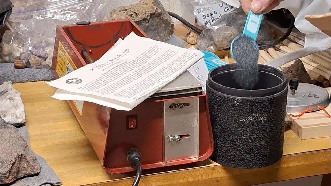 Step one for tumbling Jasperlite. #rocks #tumbling #prospecting #fun # ...