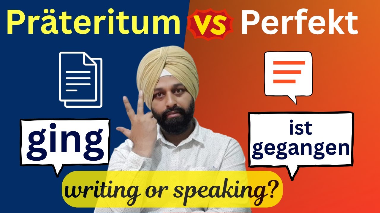 Präteritum vs Perfekt Explained | German Past Tense Simplified - YouTube
