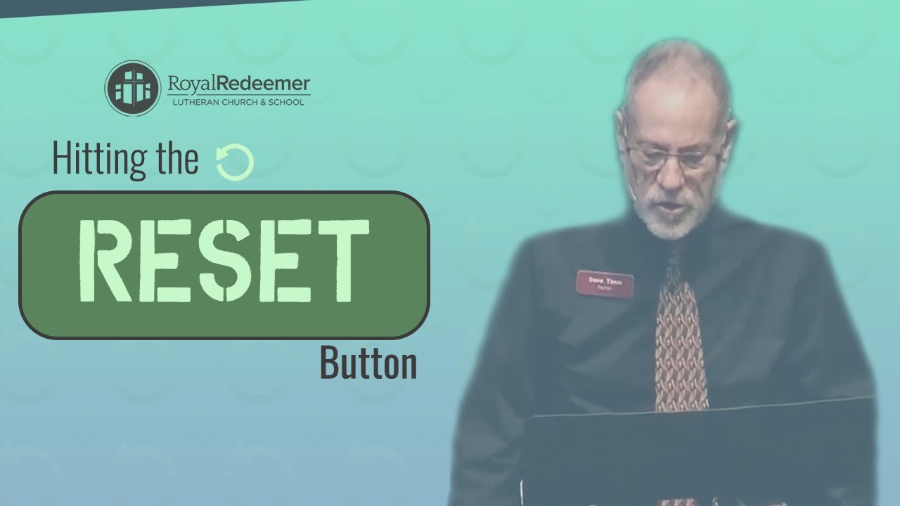 Hitting the Reset Button - YouTube