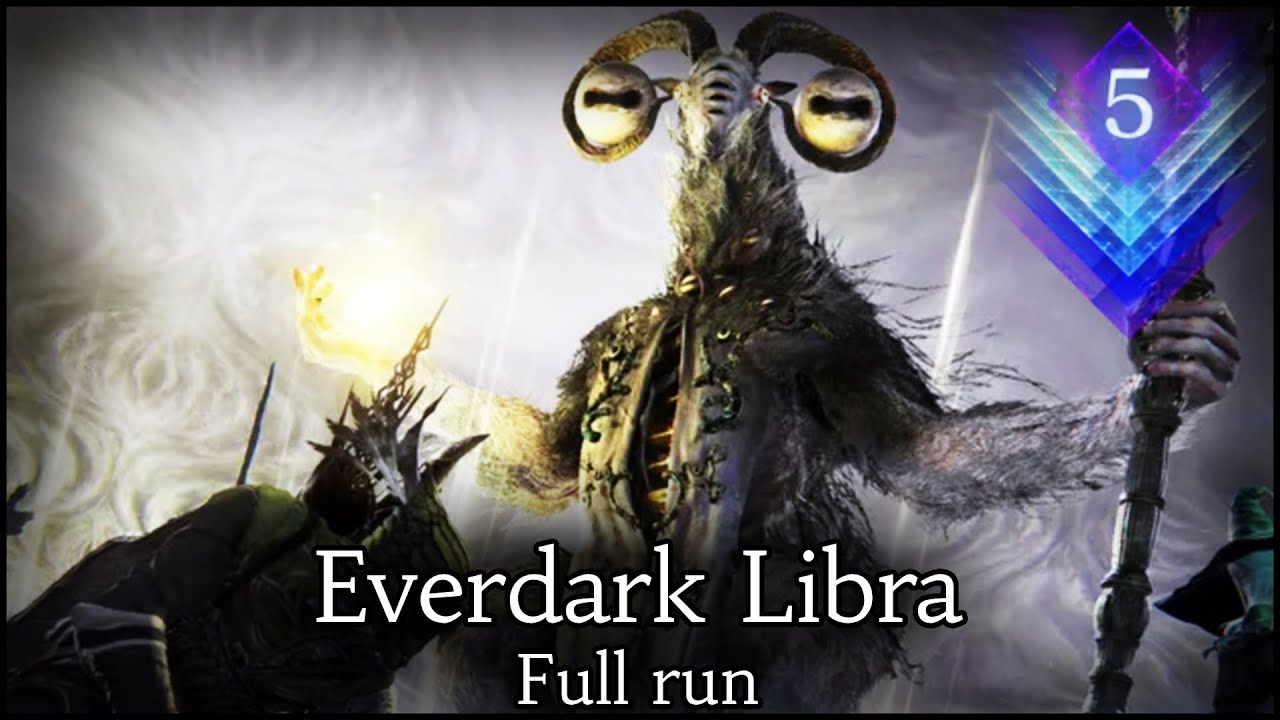 Elden Ring Nightreign - Everdark Libra, Depth 5, Trio, Full run - YouTube