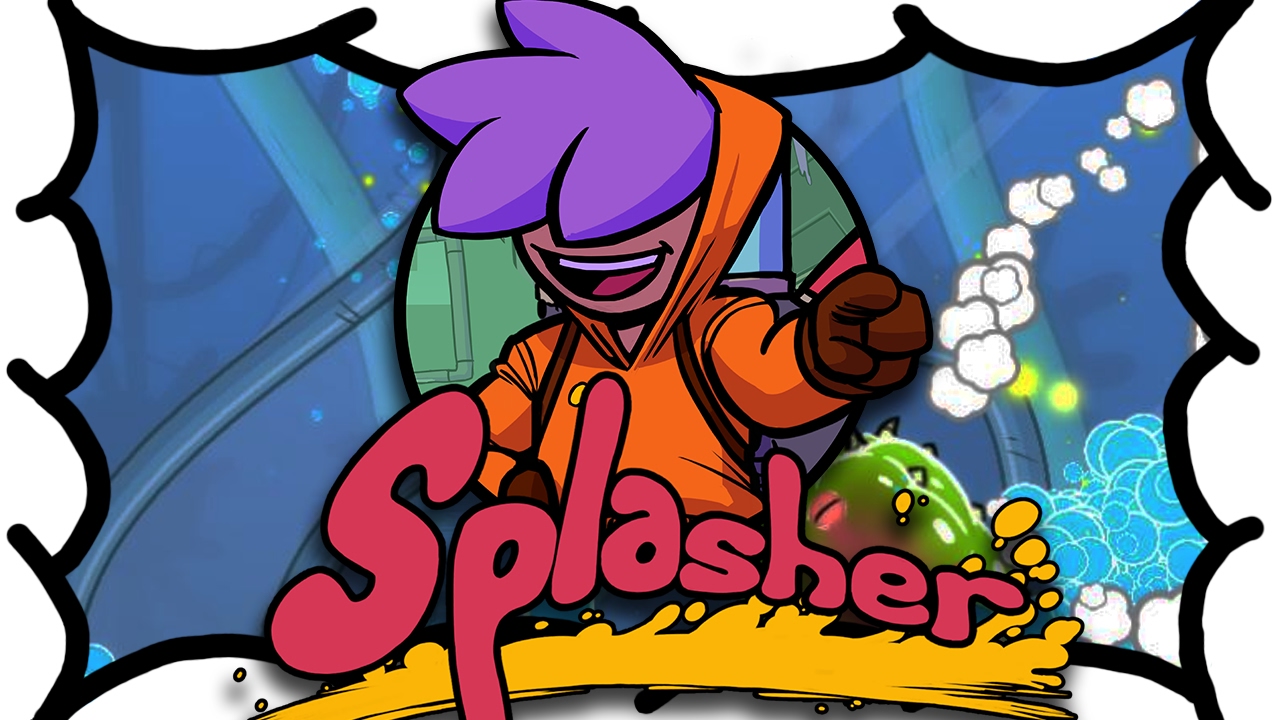 Splasher - Gameplay & Review - A Sheepish Look At - YouTube