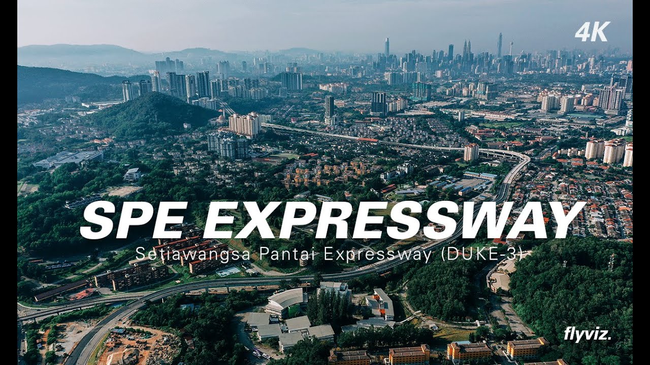 Setiawangsa - Pantai (SPE) Expressway | Aerial Drone Video 4k - YouTube