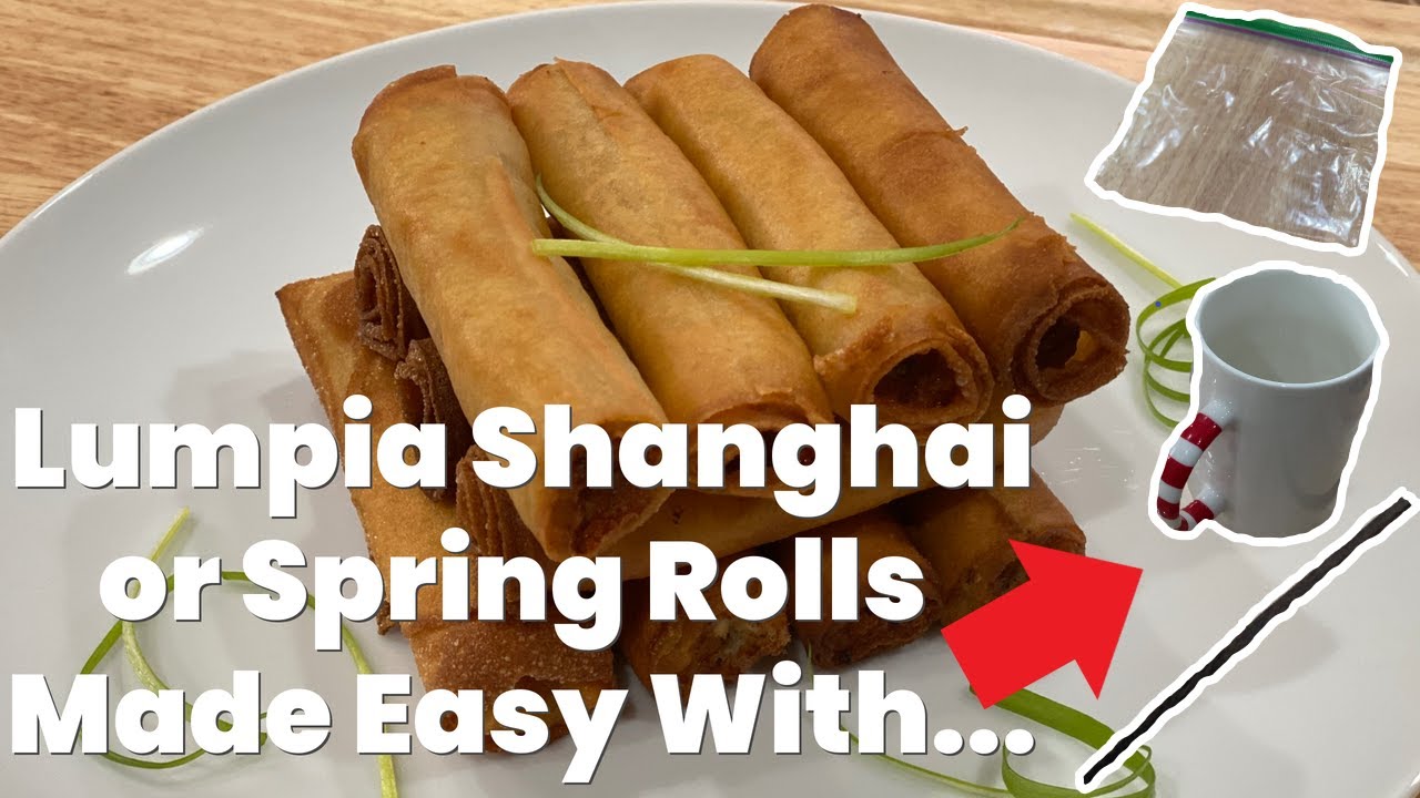 The Best Filipino Lumpia Shanghai Recipe - YouTube
