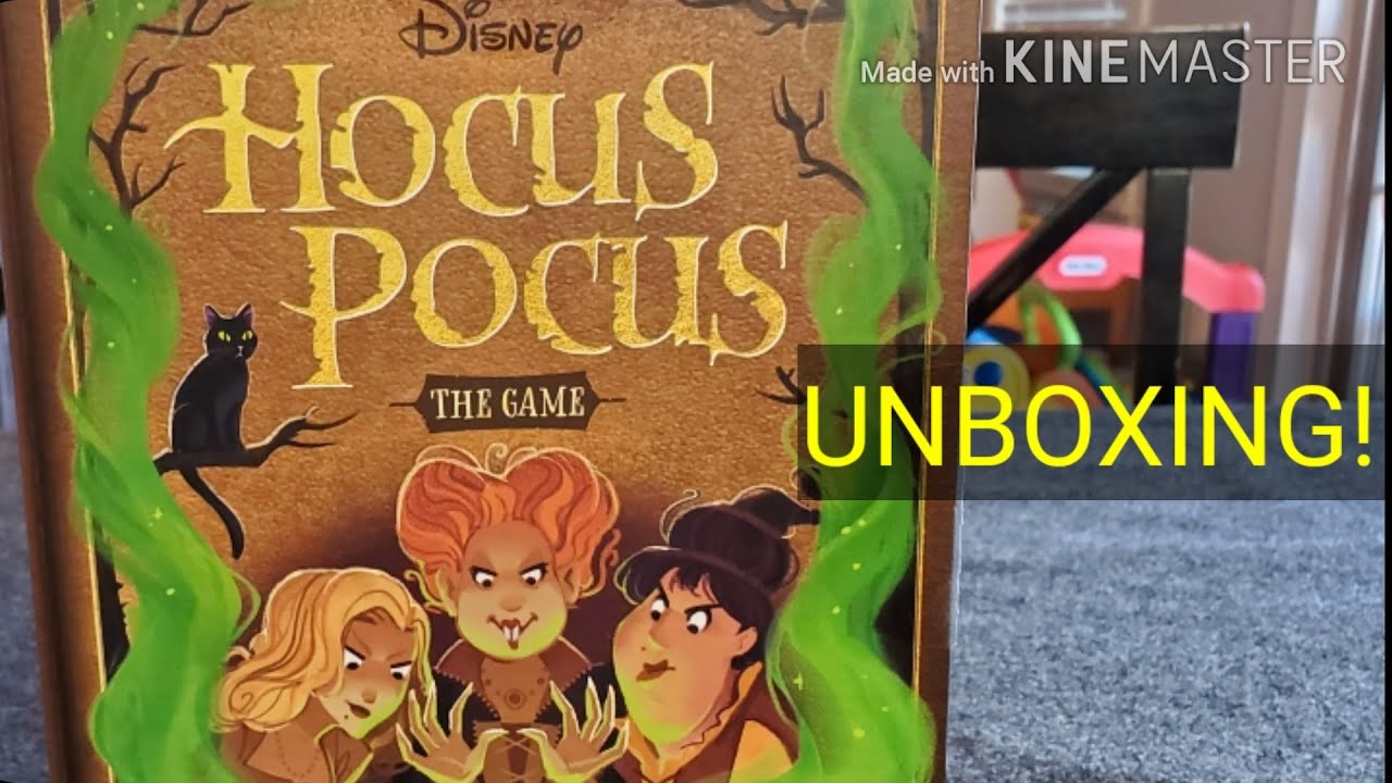 Unboxing of Hocus Pocus The Game - YouTube