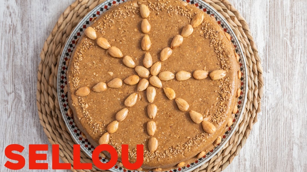 Como hacer Sfouf o Sellou. ️ Recipe Sellou or Sfouf - YouTube