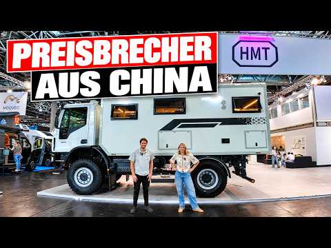 280.000 € Luxus Expeditions Camping KOMPLETT fabrikneu! HMT China Wohnmobil auf IVECO Eurocargo