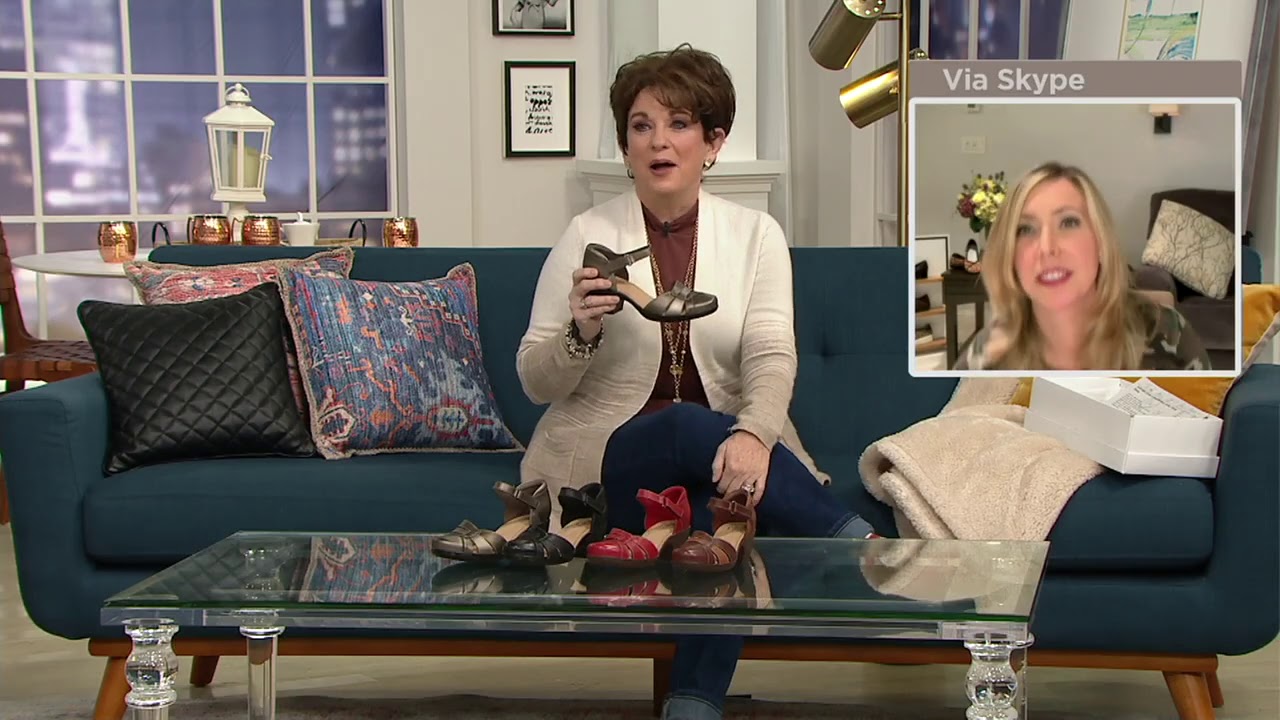 Clarks Collection Mary Janes - Emily Daisy on QVC - YouTube