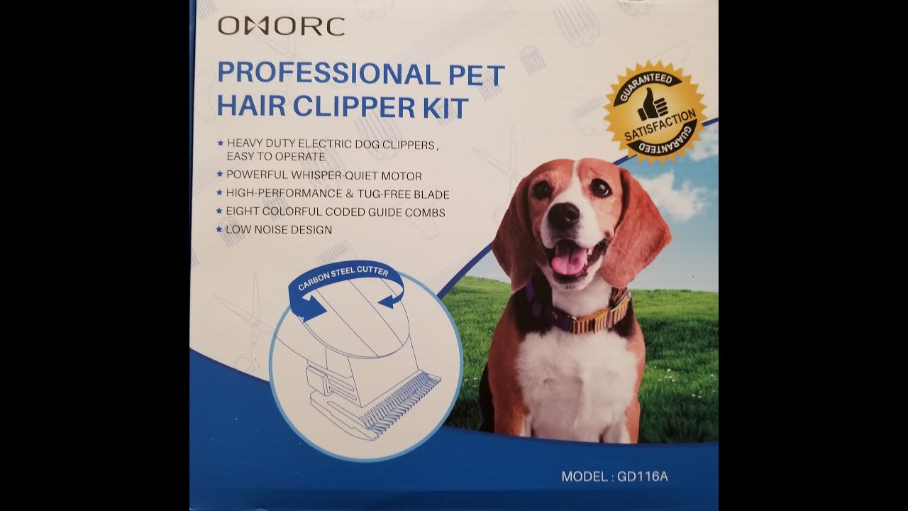 OMORC Clippers with 24V Powerful Motor, Plug in & Quiet Professional ...