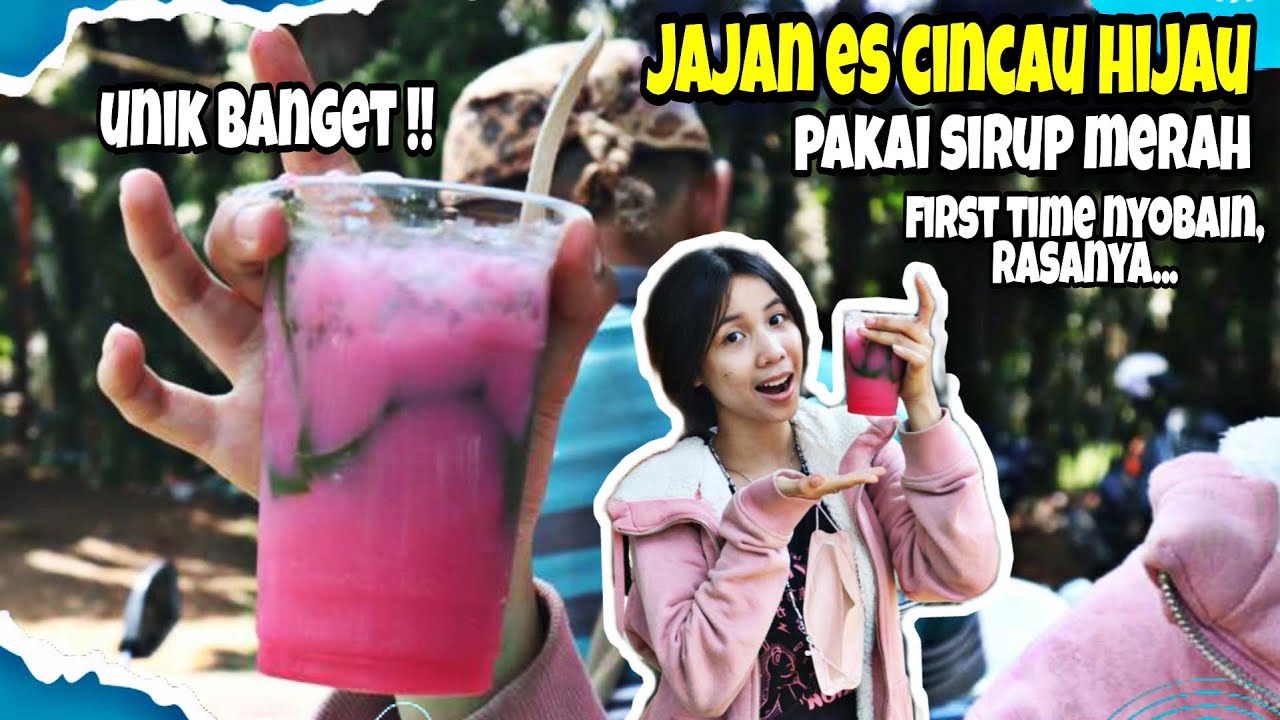 JAJAN ES CINCAU HIJAU | PAKAI SIRUP MERAH #SHORTS - YouTube