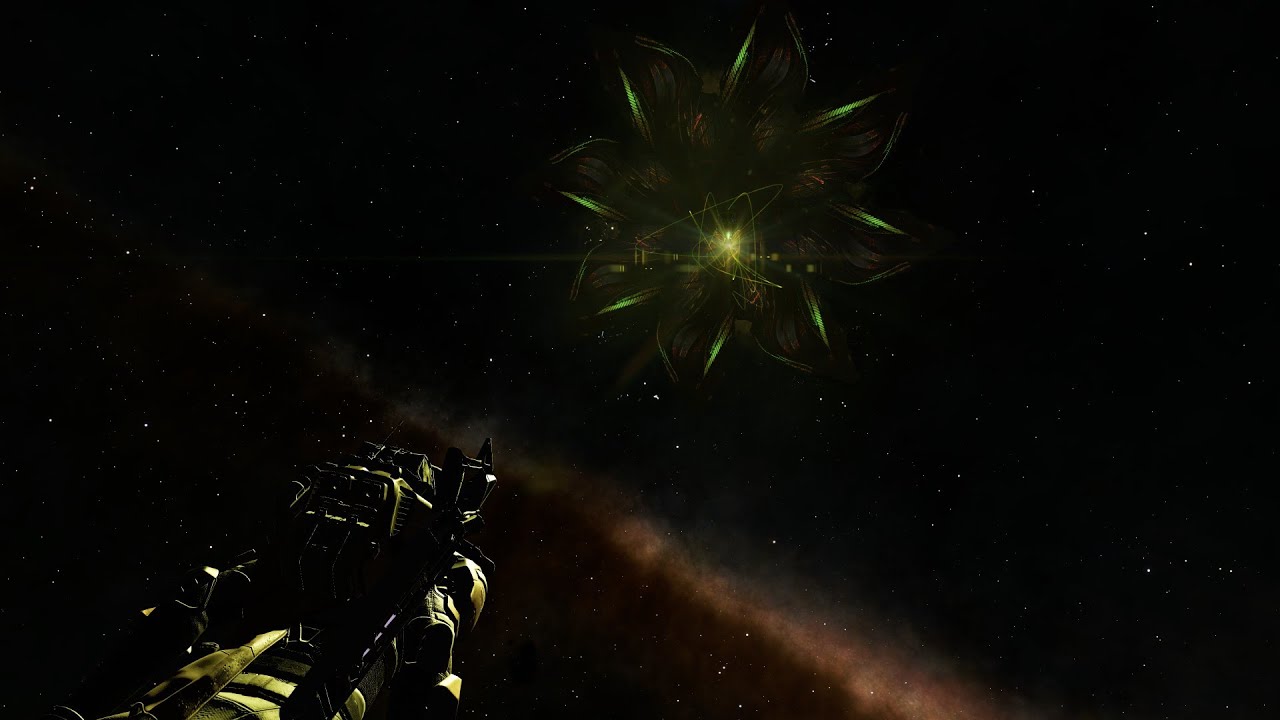 Elite Dangerous: Thargoid Interceptor. View on foot. - YouTube