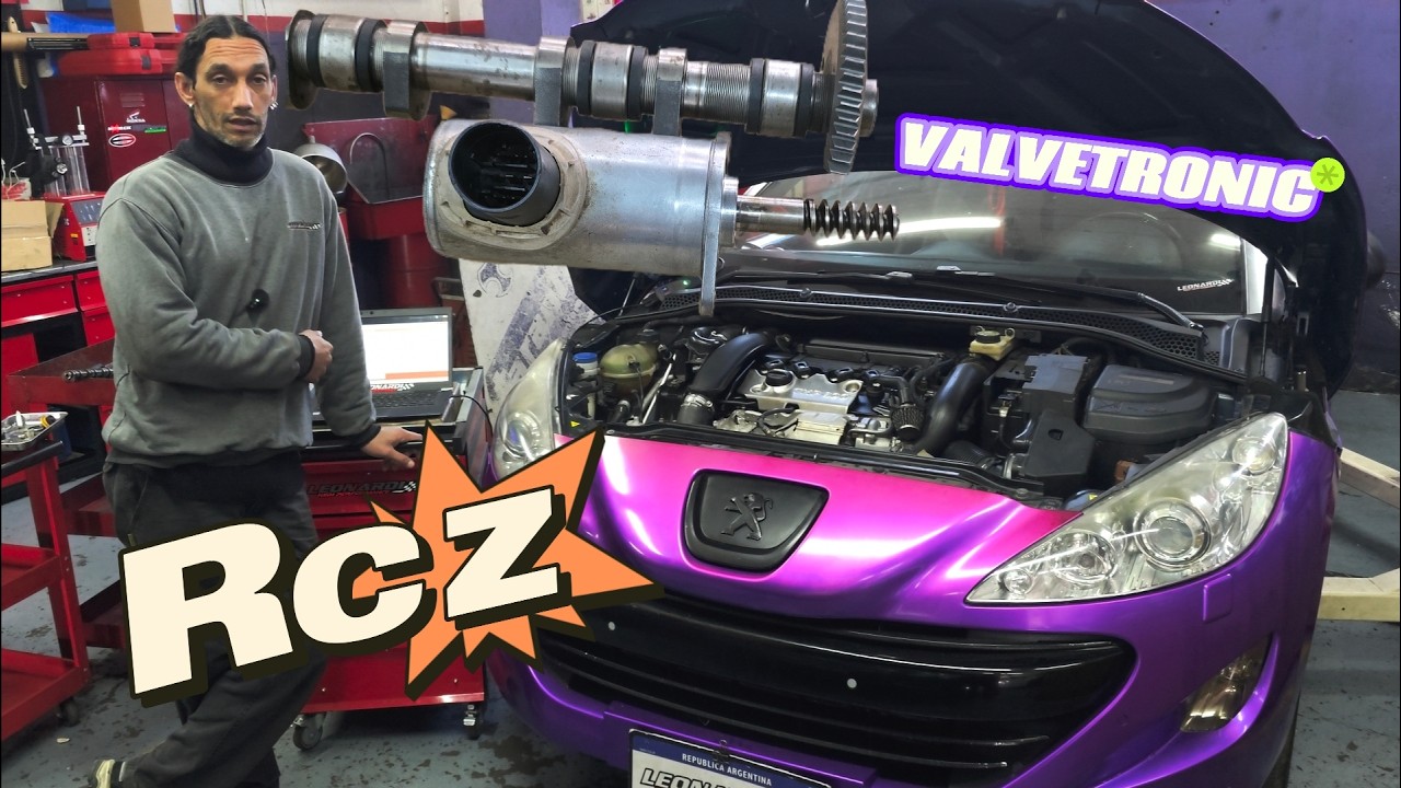 PEUGEOT RCZ NO ARRANCA. AVERIA EN VALVETRONIC, SISTEMA DE ELEVACIÓN DE ...