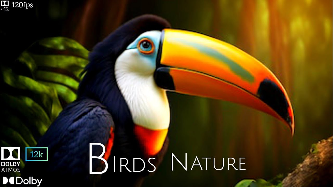 Bird's Of Nature Dolby vision 12k HDR 120fpc Beautiful Nature Seen ...