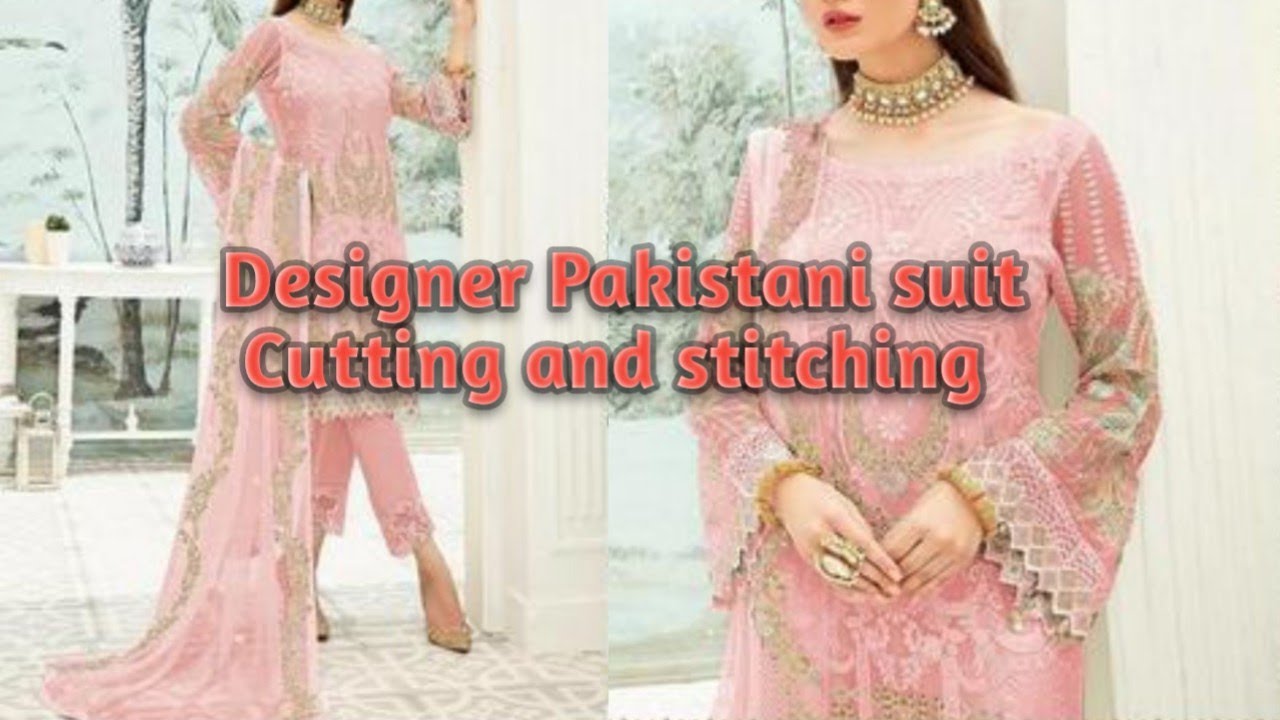 Pakistani kurti cutting | Designer Pakistani suit/kurti cutting and ...