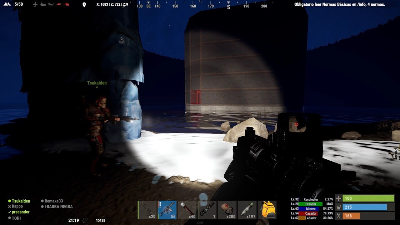 Rust Base raideable pesadilla nº1, Rust raidable base nigthmare nº1 ...