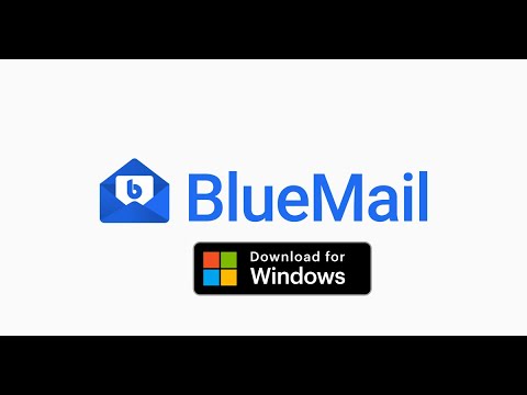 Downloaden en instellen van de Blue Mail programma op Windows pc - YouTube