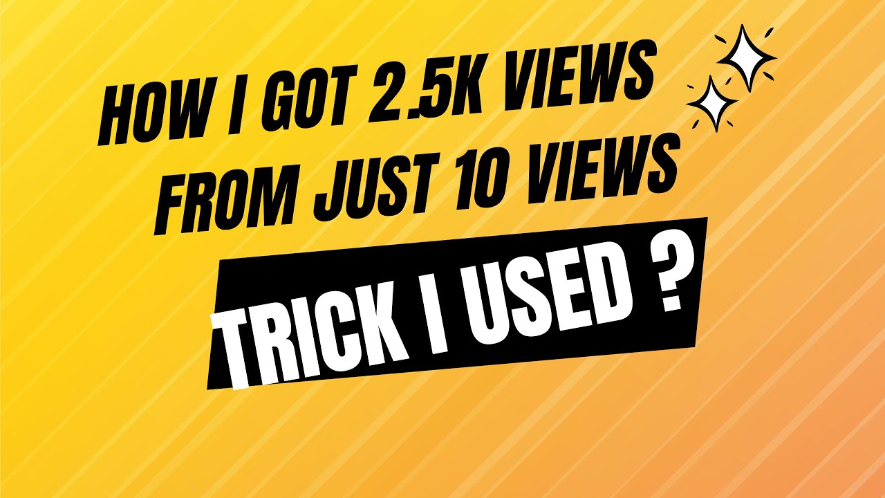 Fast-track to 2.5K YouTube views in 5 Minutes - YouTube