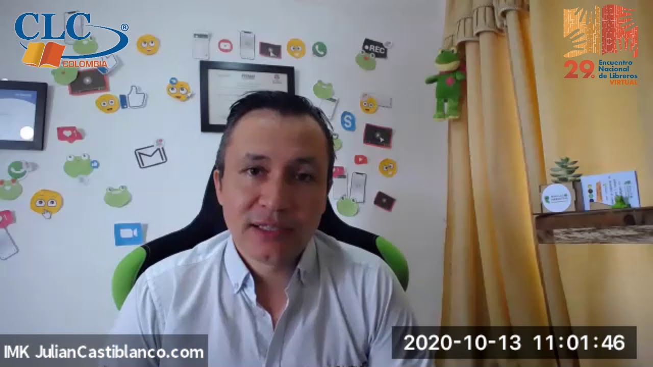 Julián Castiblanco 29vo Encuentro Nacional de Libreros - YouTube