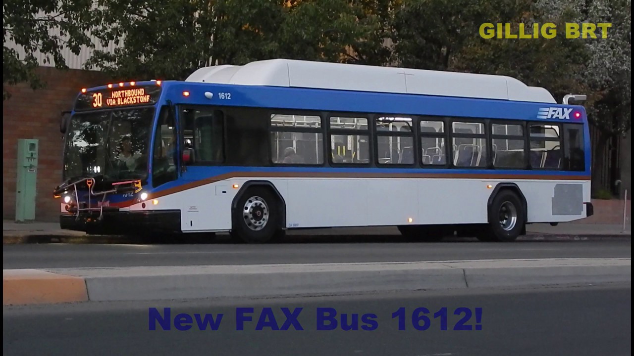 Inside NEW FAX Bus 1612! (Gillig BRT) - YouTube