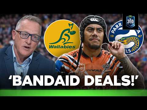LUAI TO UNION? Rugby launch signing attempt as Eels ‘DESPERATELY’ remain in box seat 😬 | NRL 360