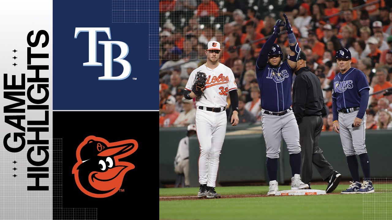 Rays vs. Orioles Game Highlights (9/14/23) | MLB Highlights - YouTube