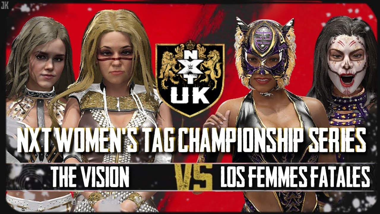 Andrea Silva and Valkyrie vs Los Femmes Fatal | NXT UK | CAW UNIVERSE ...