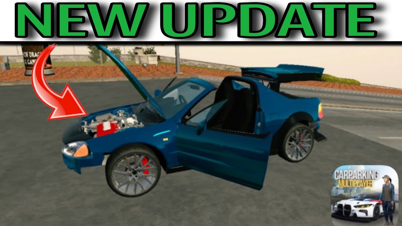 NEW UPDATE RELEASED | HONDA DEL SOL | Review | Car Parking Multiplayer ...