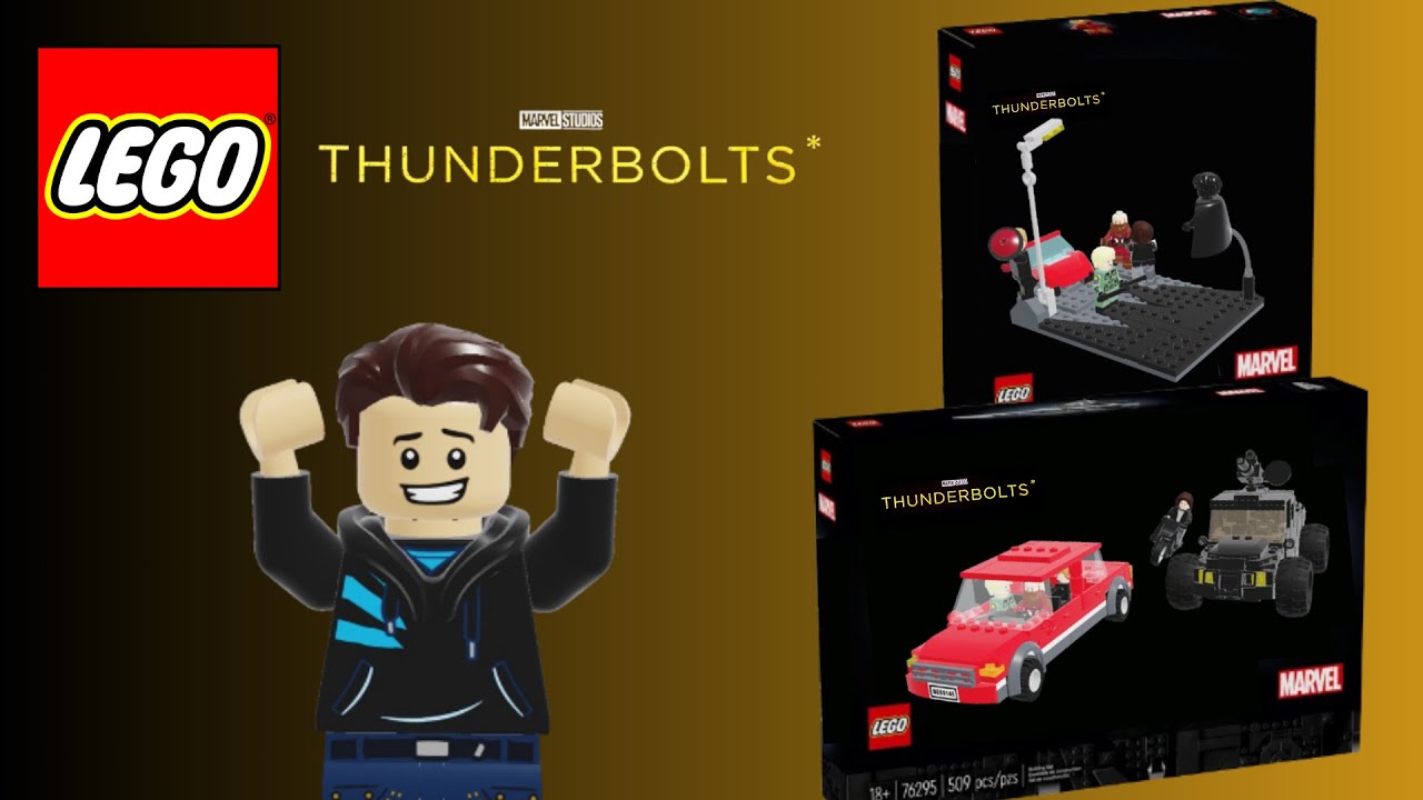 I Made 2 Custom LEGO Thunderbolts Sets - YouTube