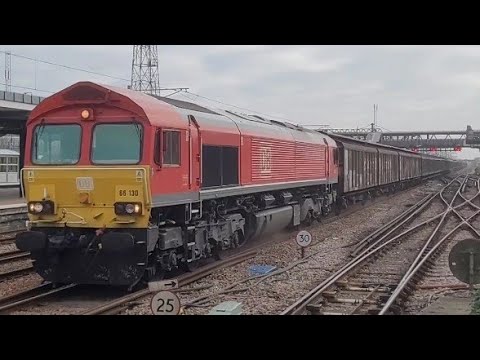 DB 66130 passing through Ashford International with 5 tones for ...