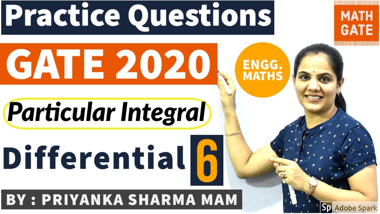 Practice Question I GATE 2020 I Differential Equations I Most Expected ...