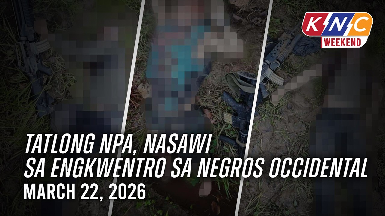 Tatlong NPA, nasawi sa engkwentro sa Negros Occidental | Kidlat News ...