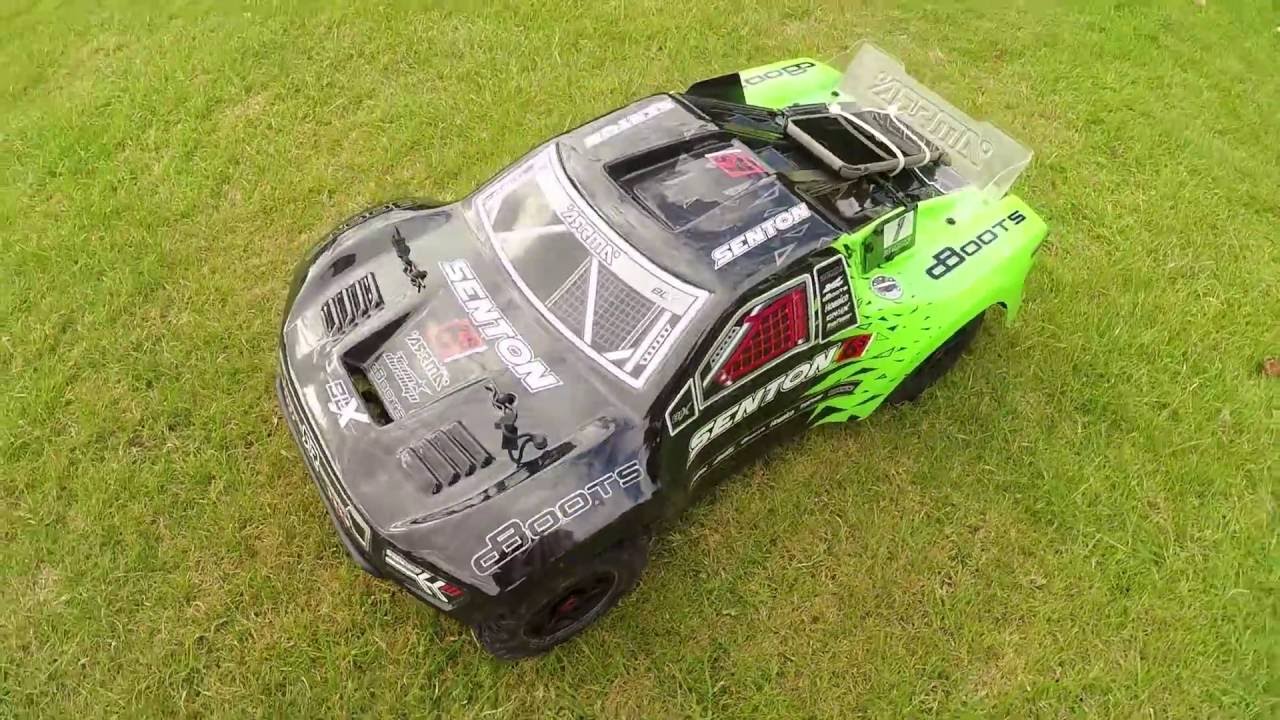 ARRMA Senton Stock Top Speed 6s GPS Recorded - YouTube