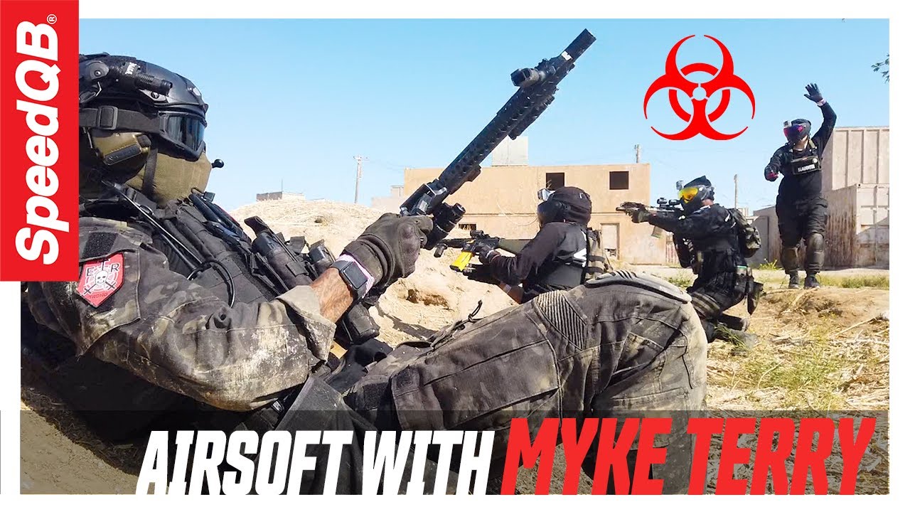 Airsoft with Myke Terry of VOLUMES with Biohazard Airsoft and SYG ...