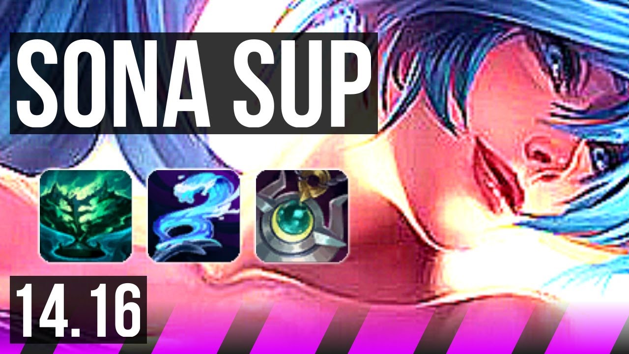 SONA & Lucian vs RELL & Ezreal (SUP) | 5/1/18, 1200+ games, 18k DMG | EUW Master | 14.16 - YouTube