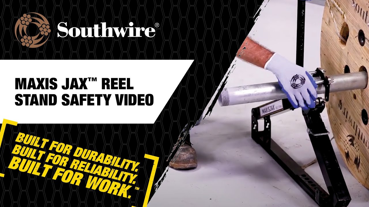 MAXIS JAX™ Reel Stand Safety Video - YouTube