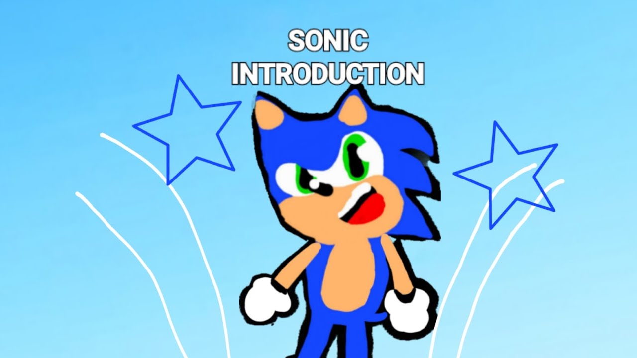 The Sonic Introduction! (Sonic The Amazing) - YouTube
