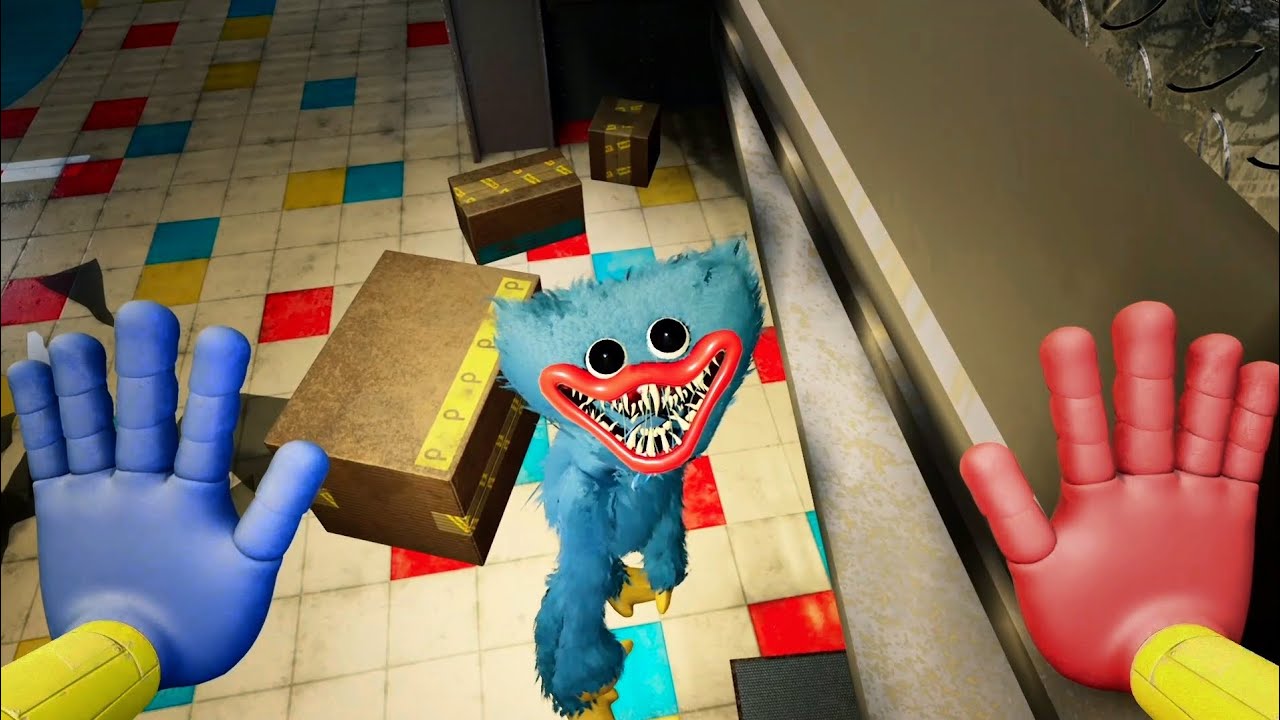 NEW Huggy Wuggy Glitches and Funny Moments - Poppy Playtime CHAPTER 1 ...