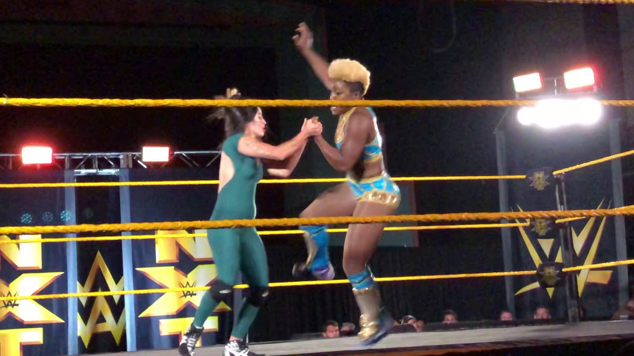MJ Jenkins vs. Rita Reis - NXT Tampa 12/7/2019 - YouTube