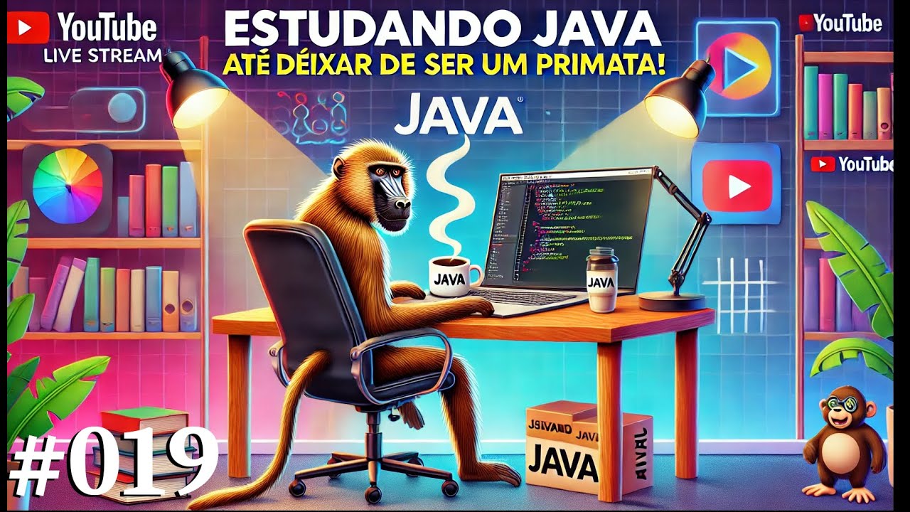 Estudando Java até deixar de ser um primata 🐒 - Dia 019 - YouTube