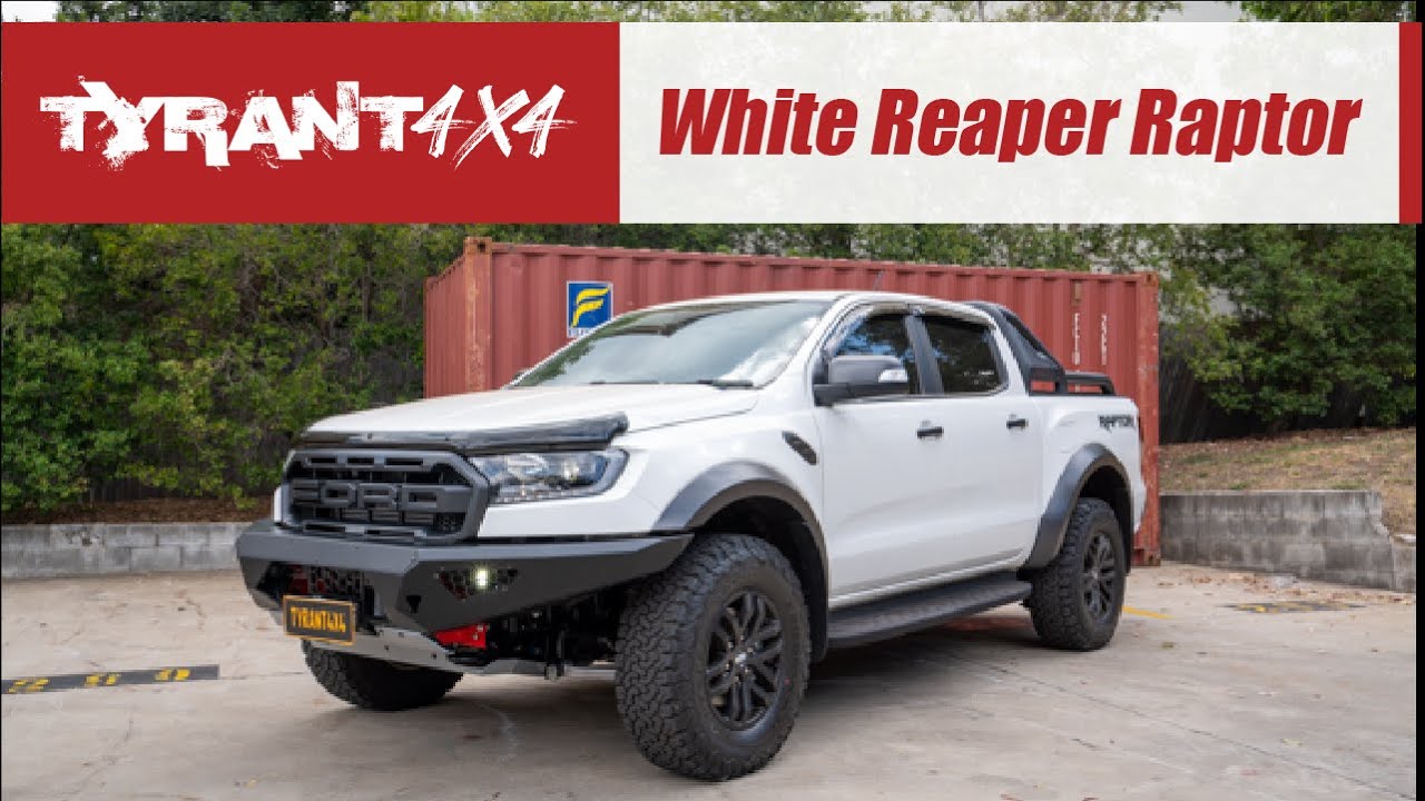 White Reaper Ford Raptor 2020 by Tyrant 4x4 Accessories Australia - YouTube